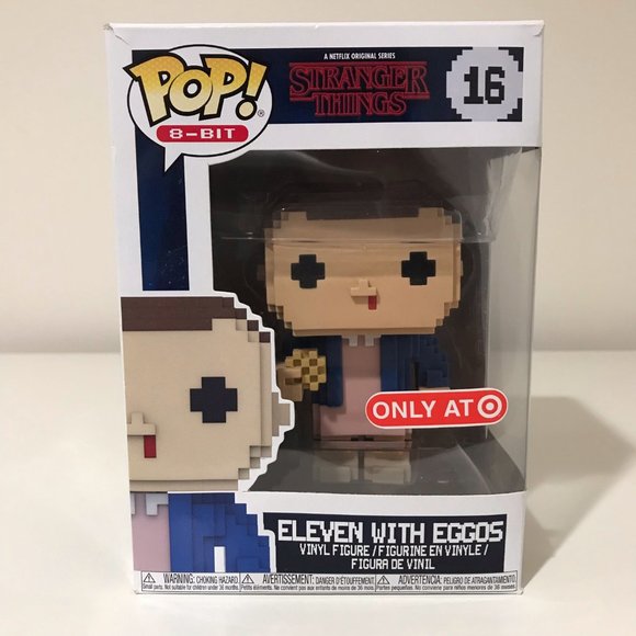 Toys | Funko Pop Eleven With Eggos 8bit Stranger Things Figure 16 ...